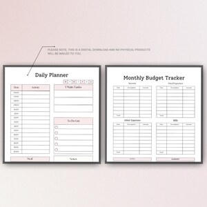 2025 Budget Planner, Finance Organizer, Daily Expense Tracker, Money ...
