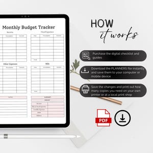 2025 Budget Planner, Finance Organizer, Daily Expense Tracker, Money ...