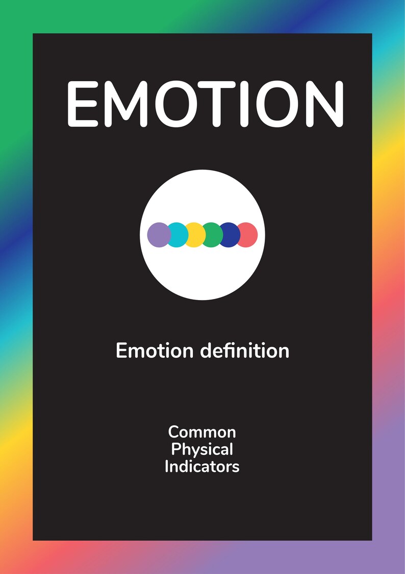 Emotions Toolkit: Printable Therapy Worksheets for Emotional Awareness ...