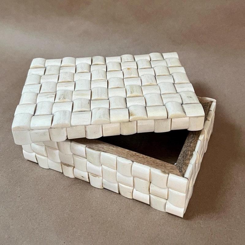 Bone Inlay Box - Etsy