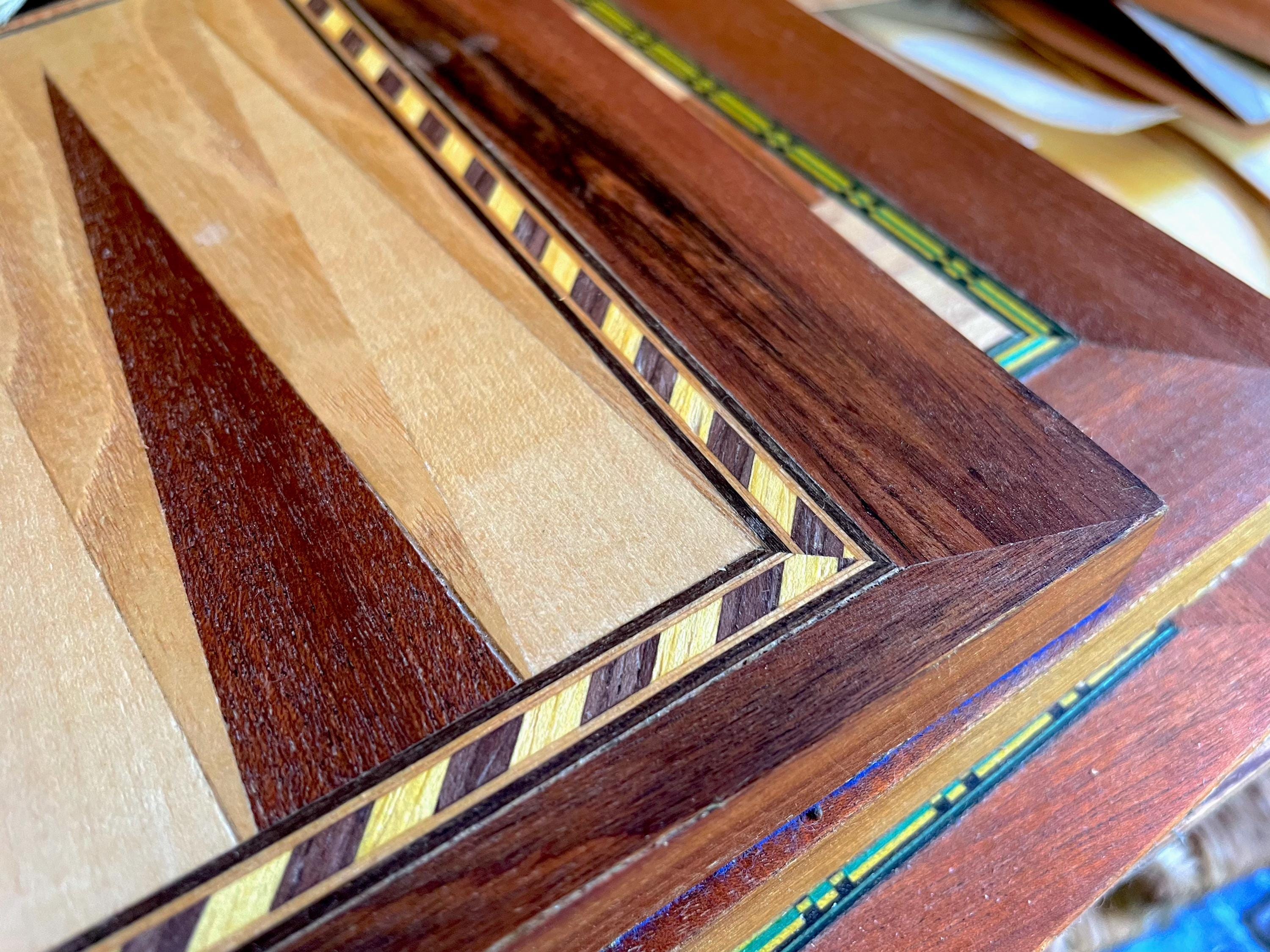 Custom Handmade Wooden Backgammon Board, Artisan Crafted in Bath - Etsy