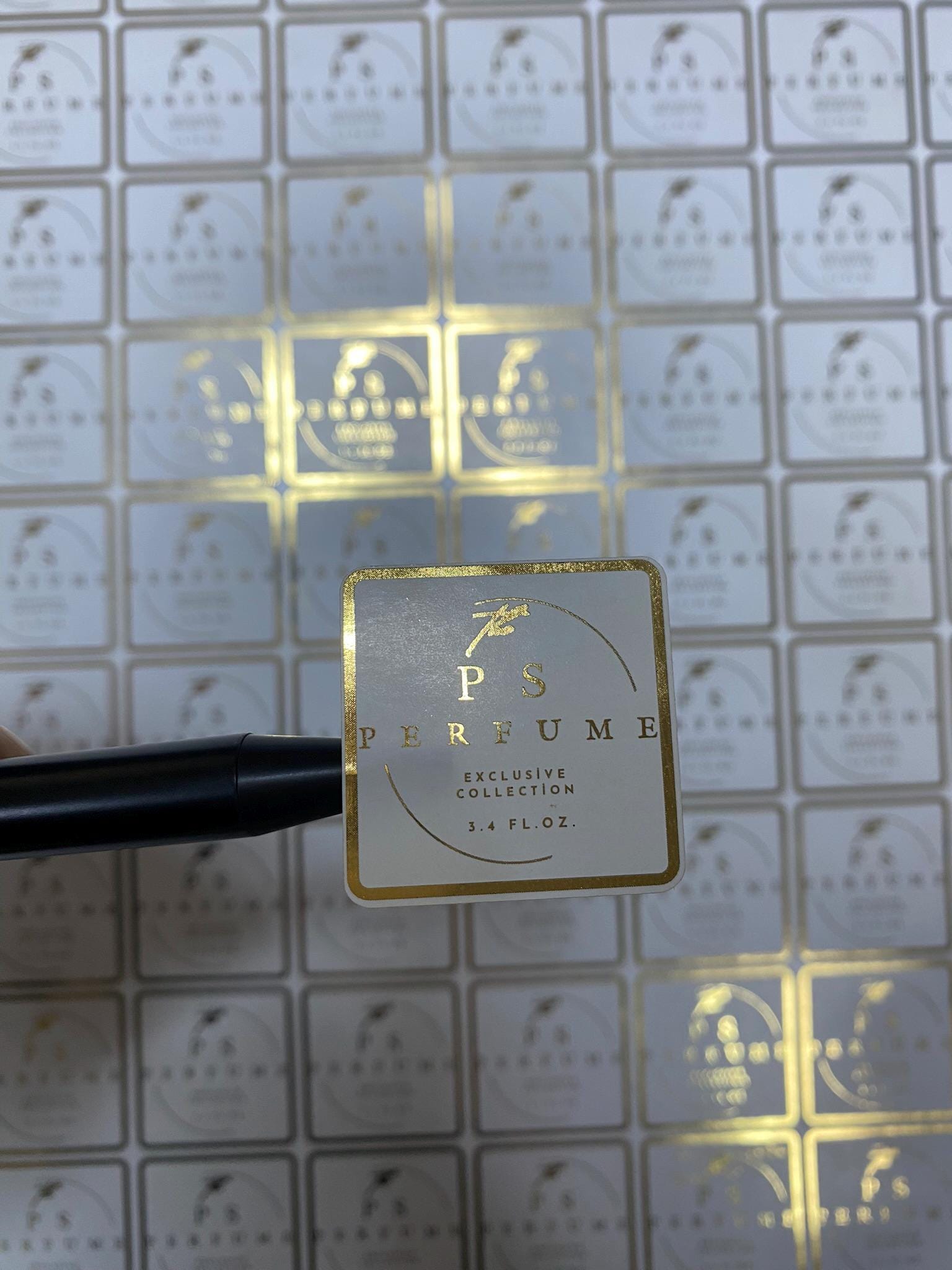 Gold Custom Stickers, Create Any Shape Custom Stickers, Gold Foil ...