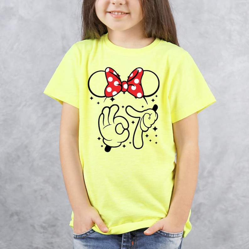 Funny Six Seven Mouse 6 7 Meme Hands PNG, Six Seven Mickey and Minnie 6 ...