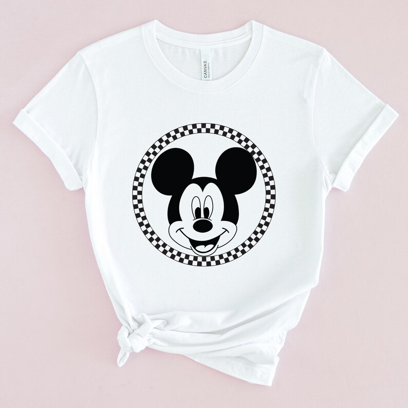 Retro Checkered Mickey and Friends Png, Mouse and Friends Checkered Png ...