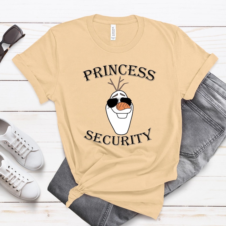 Olaf Princess Security PNG, Frozen Shirt Design (digital Download) - Etsy
