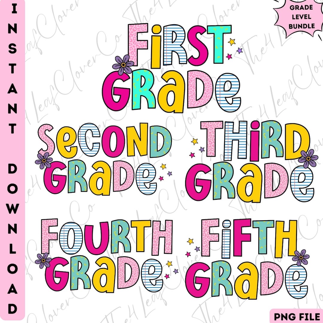 Back to School Bundle Png, First Day of School Bundle Png, School Png ...