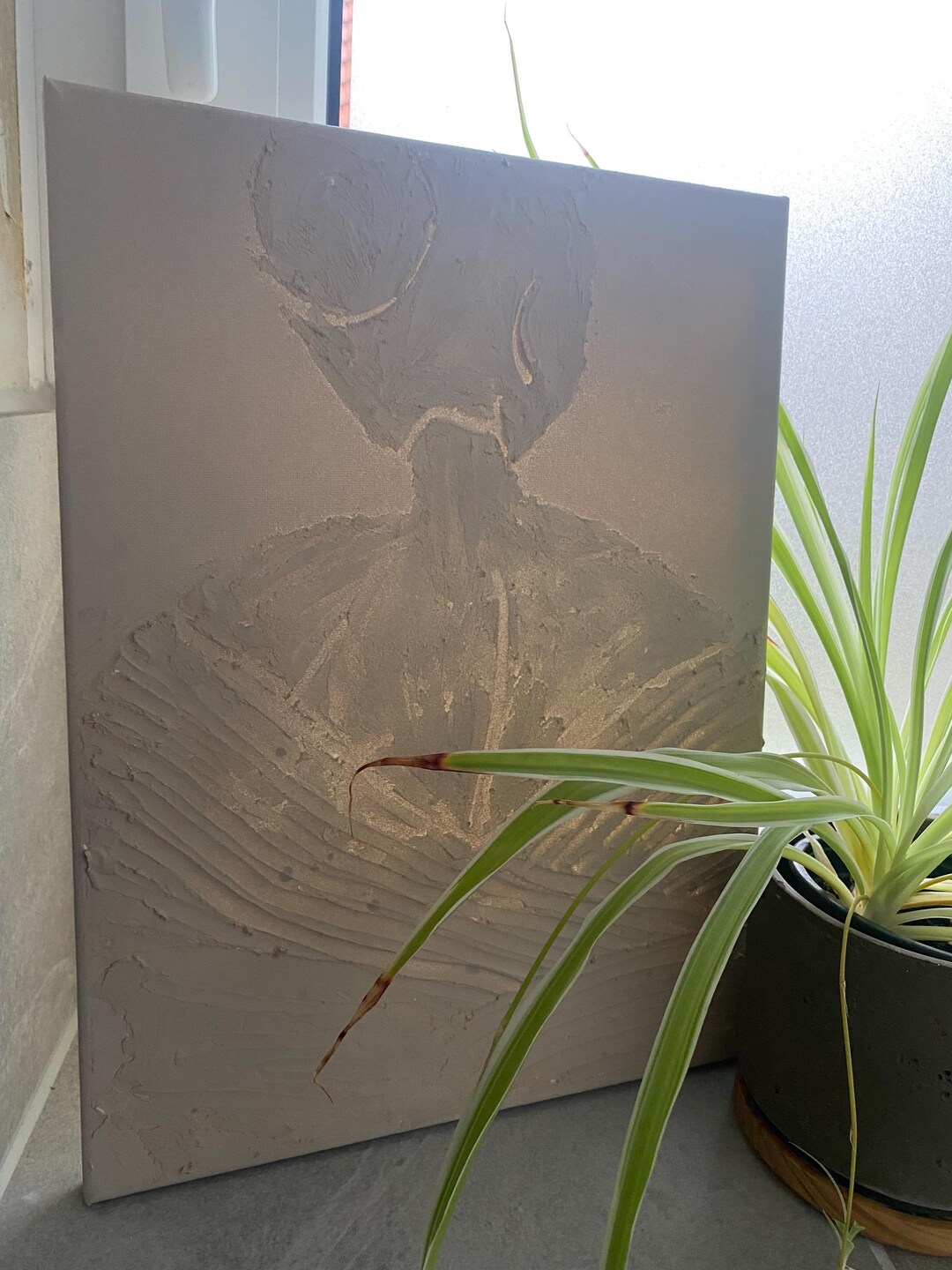 Canvas Structure Picture Boho Style Structure Picture - Etsy