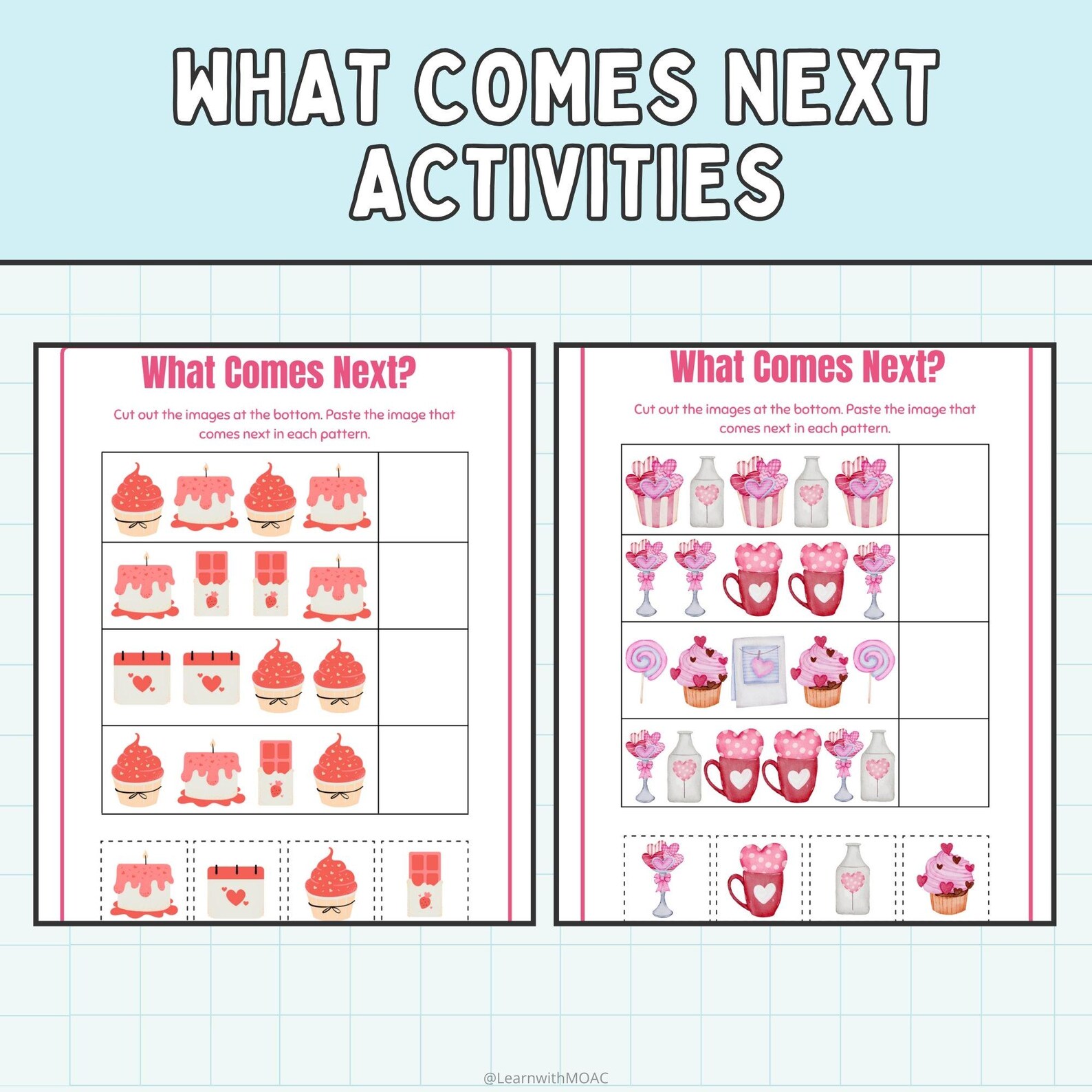 Preschool Learning Activities Pages | 16-page Printable Fun Worksheets ...