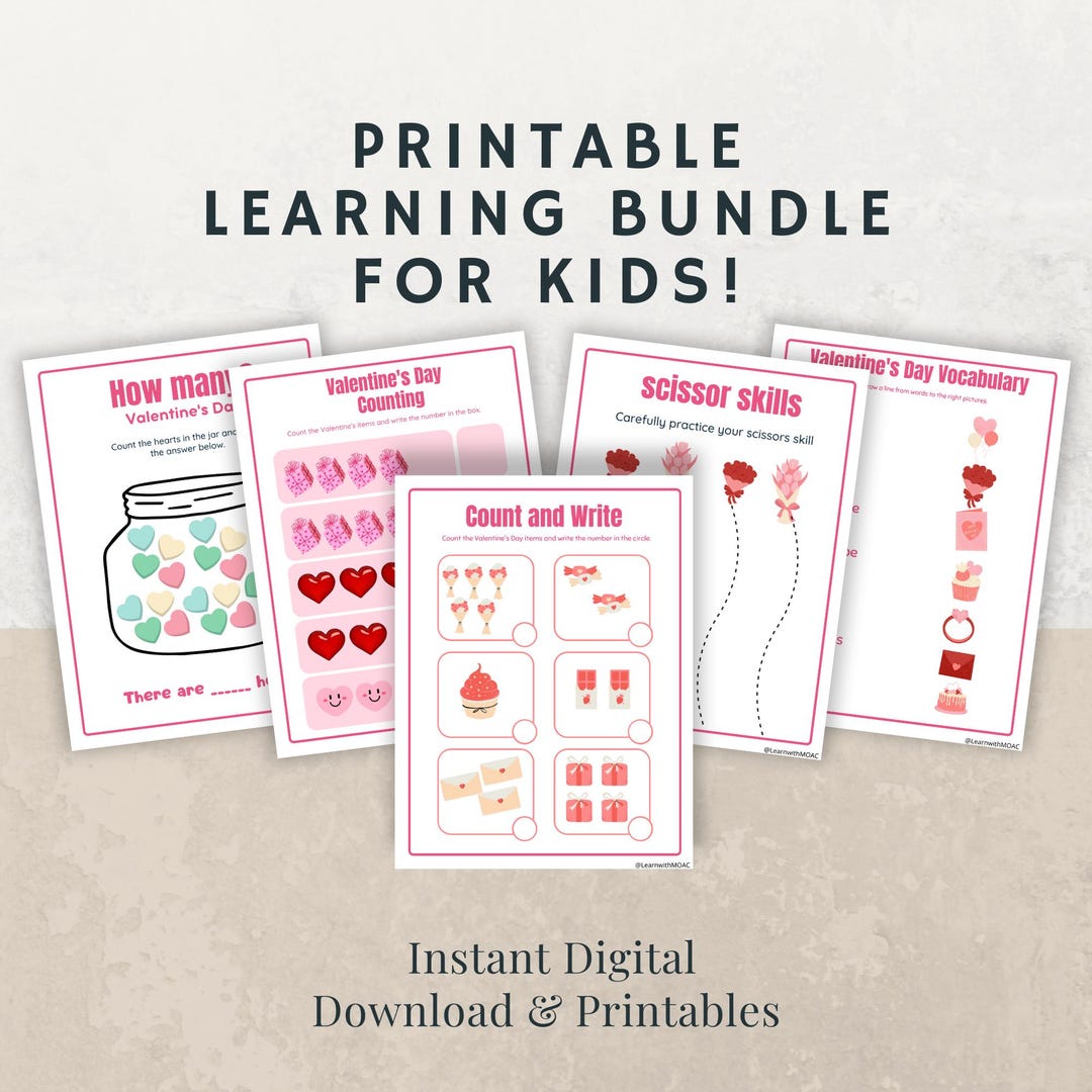 Early Learning Worksheets for Kids | Preschool & Kindergarten ...