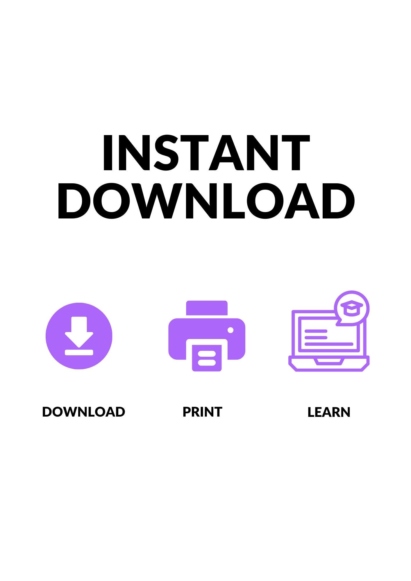 Sea Animals Educational Poster for Kids Ocean-themed Learning Wall Art ...