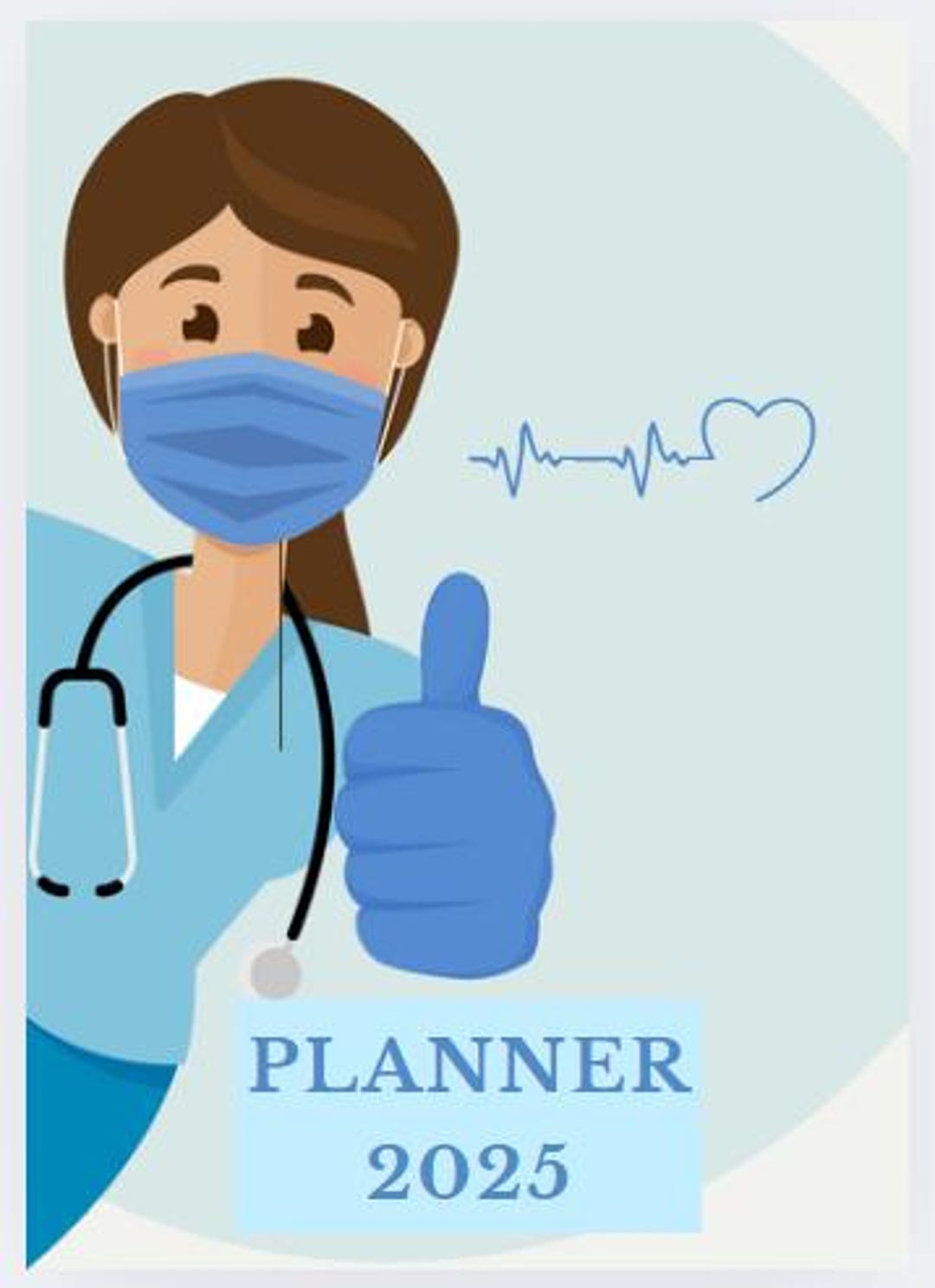 Nursing Planner 2025 for Nursing Students Editable & Printable - Etsy