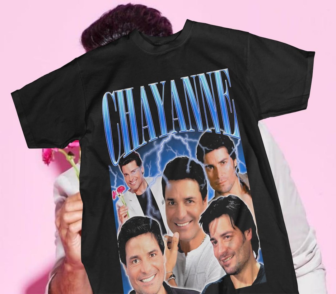 Designs to Print T-shirt / Chayanne / PNG / Halftones / Black T-shirt ...
