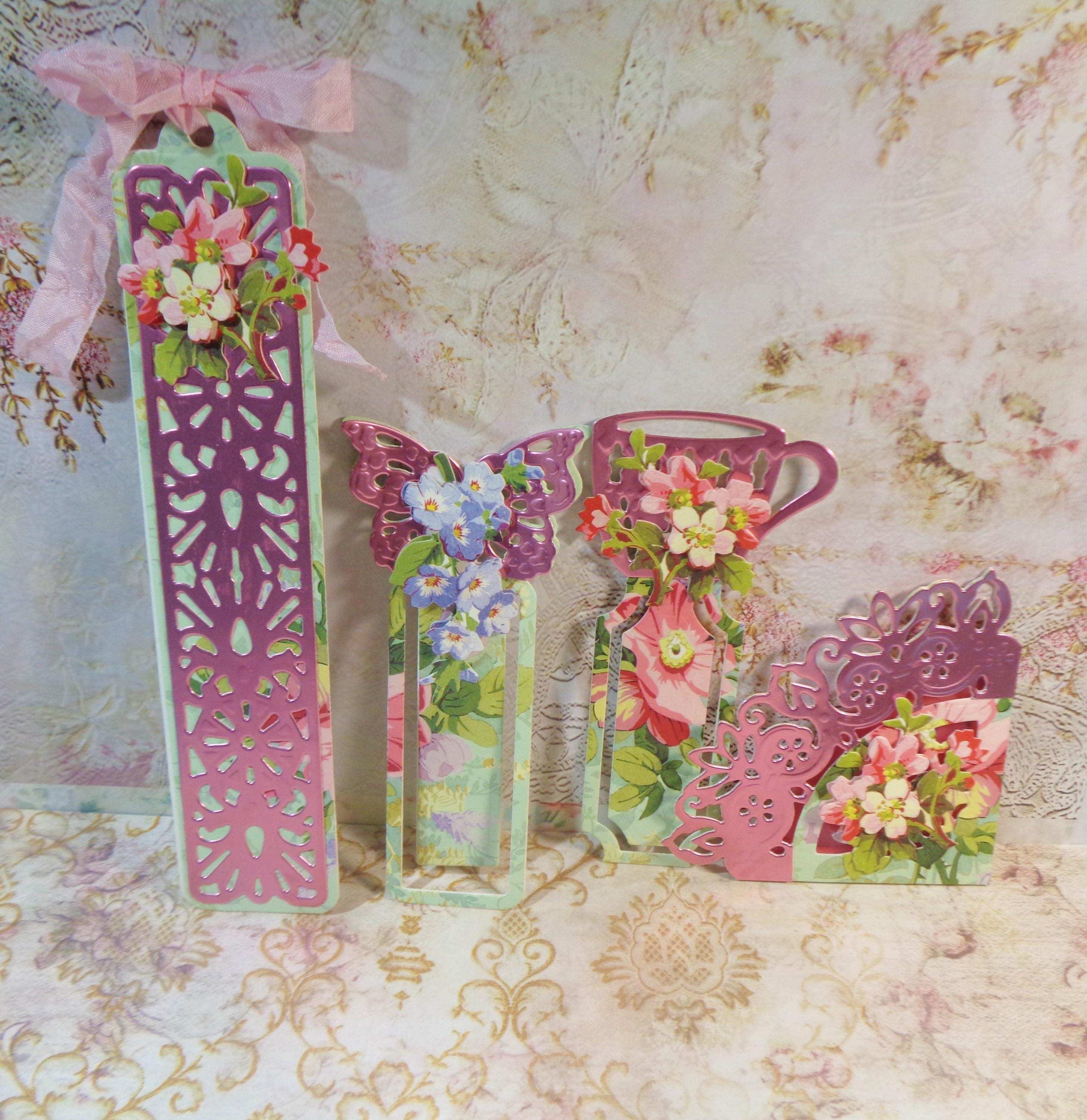Anna Griffin Bookmarks, Pamelia Designs - Etsy