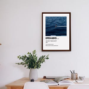 Customizable Favorite Song and Lyrics Music Poster for College Students ...