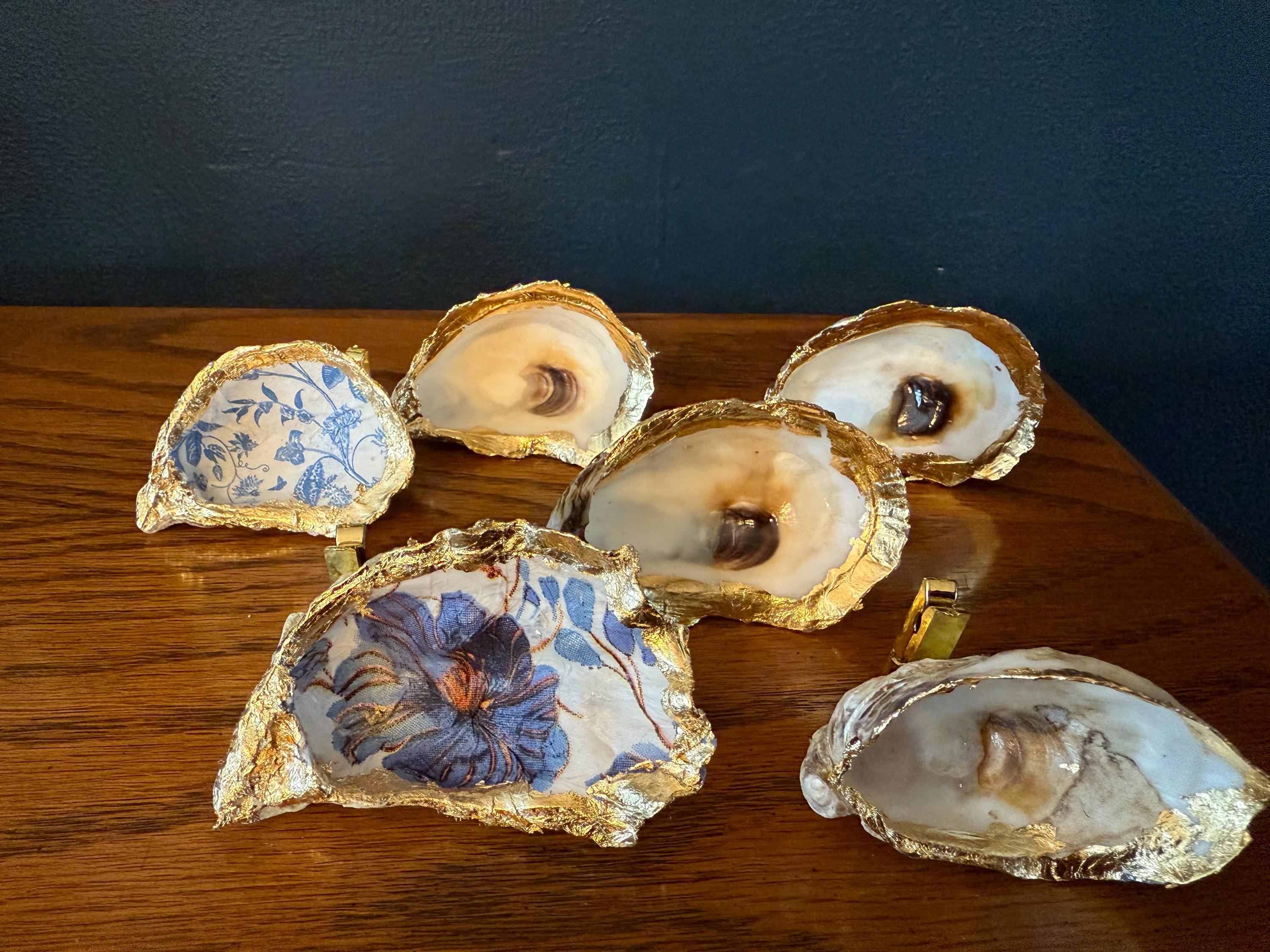 Oyster Shell Place Card Holders - Etsy