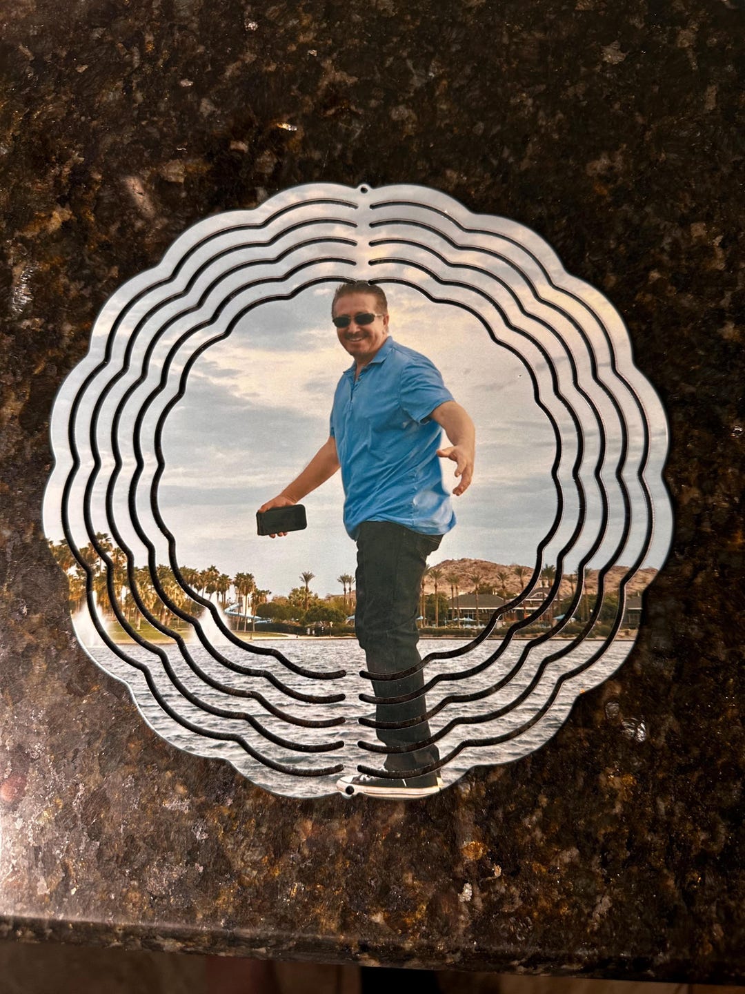 8" Sublimated Wind Spinner Custom Wind Spinner Unique Gift Idea ...