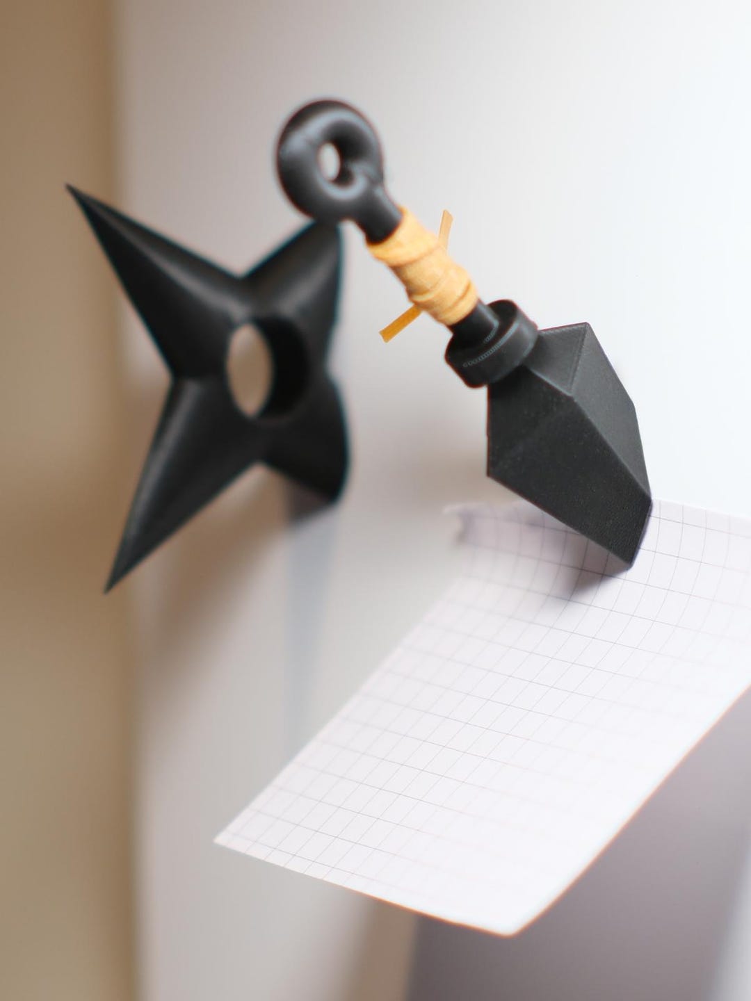 Ninja Martial Arts Magnets, Throwing Star & Kunai Magnet, Gift for ...