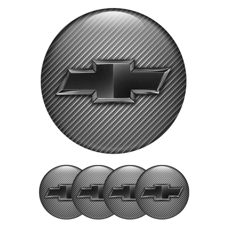 Chevrolet Wheel Emblem Sticker for Wheel Center Hub Caps Emblem Decal ...