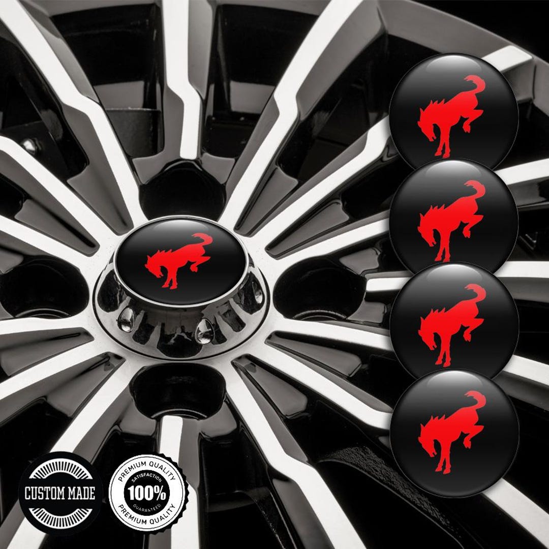 Bronco Wheel Sticker/wheel Center Hub Cap/emblem Decal Rims Cover/hub ...