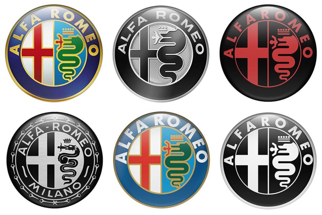 Alfa Romeo Wheel Emblem Sticker for Wheel Center Hub Caps Emblem Decal ...