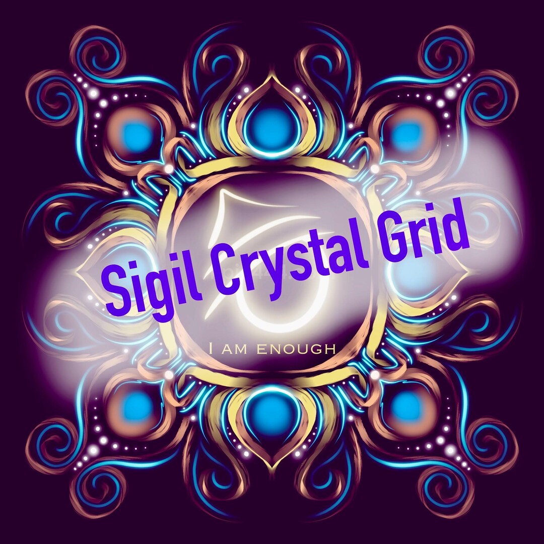 Crystal Grid for Meditation Alter Crystal Healing - Etsy