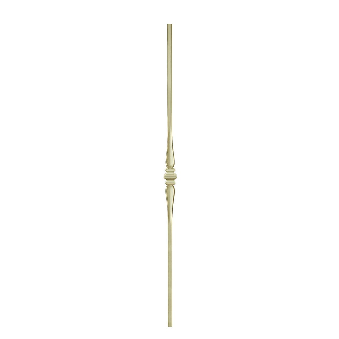 Single Spoon 1/2" Hollow Metal Insert Square Shaft Baluster (dorado ...
