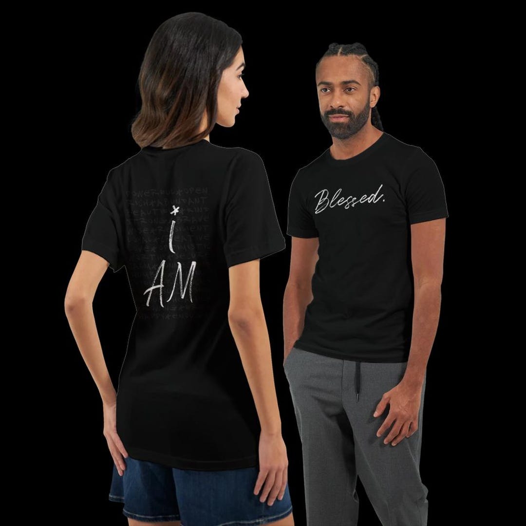 BLESSED Positive Affirmations T-shirt the Perfect Gift. Make Someone ...