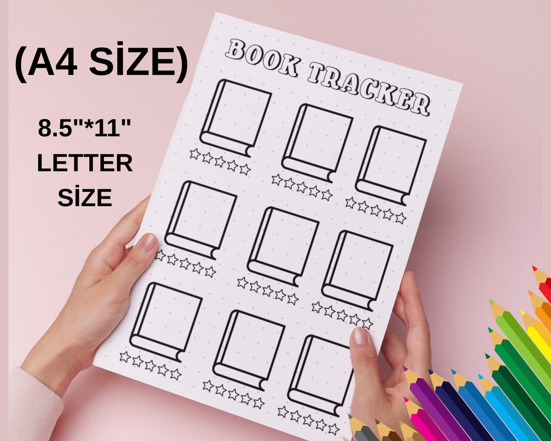 Reading Challenge Tracker Printable | Book Log PDF | Reading Journal ...