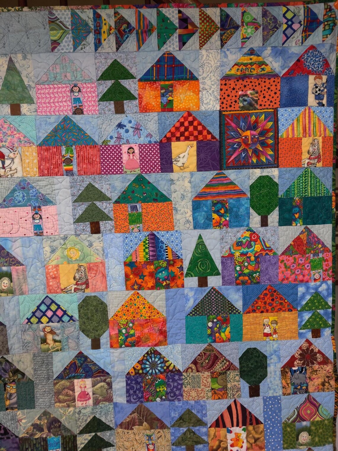 PDF Quilt Pattern, Digital Pattern for House for Every Season - Etsy