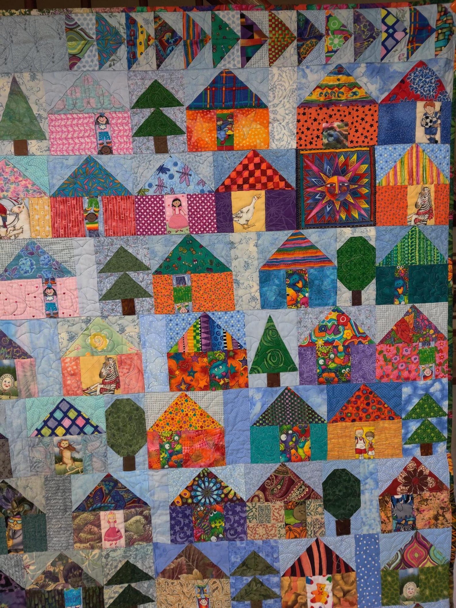 PDF Quilt Pattern, Digital Pattern for House for Every Season - Etsy