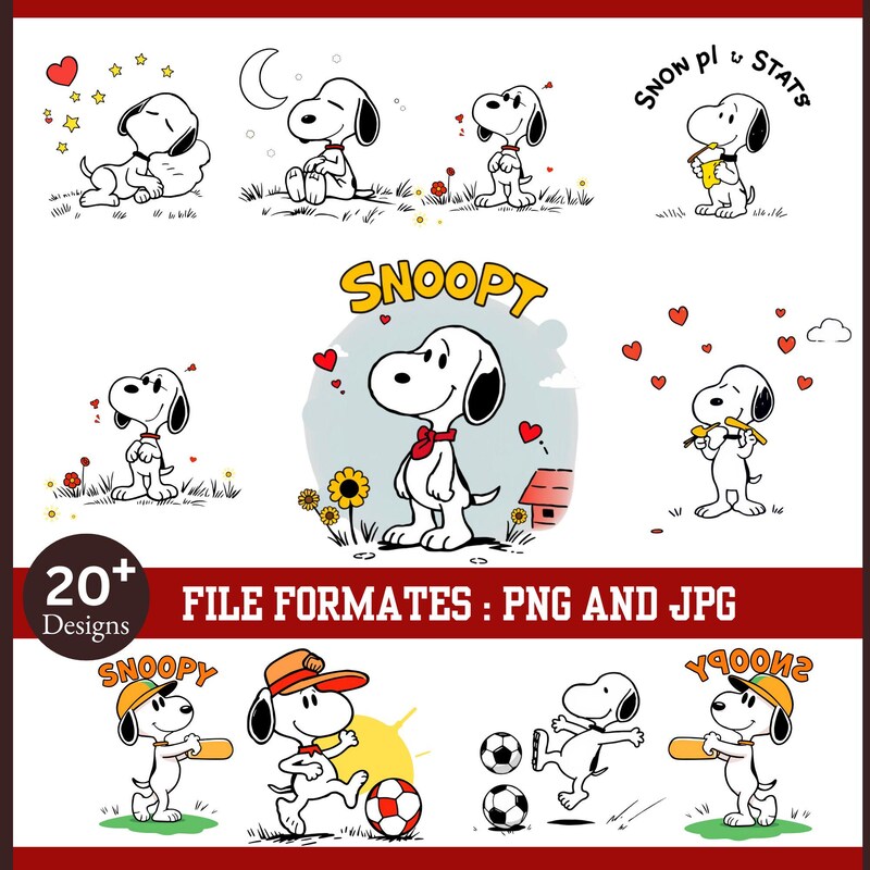 Snoopy Svg Cricut - Etsy