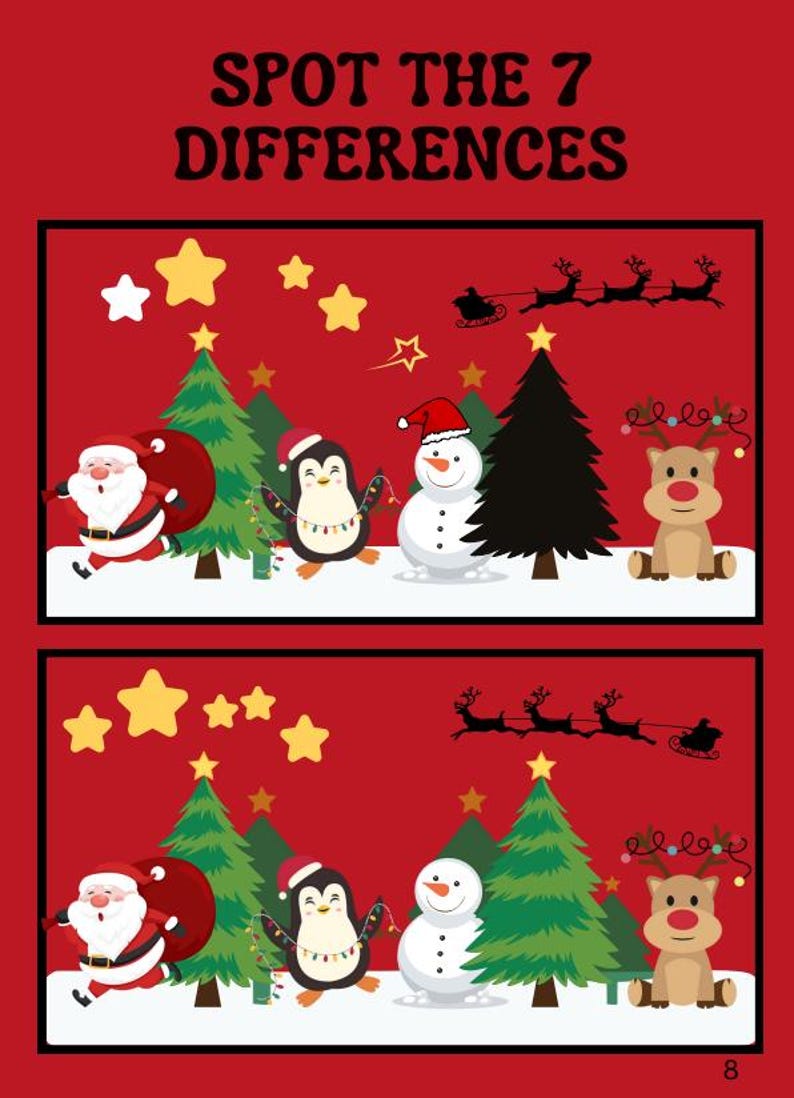 Christmas Themed Busy Book for Kids. 20 Pages of Fun Activities Lo ...