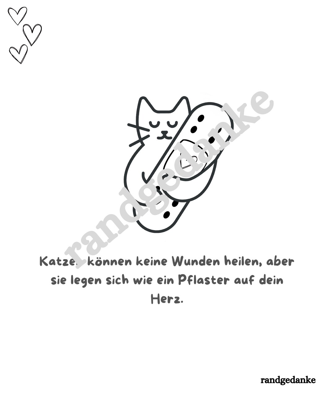 Image_cats Are Like Plasters (printable Wall Art) - Etsy