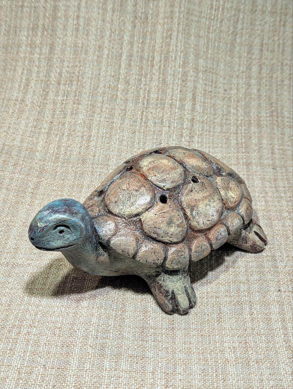Turtle 10. Ceramic Handmade Musical Sculpture. Ceramic Figurine. Art ...
