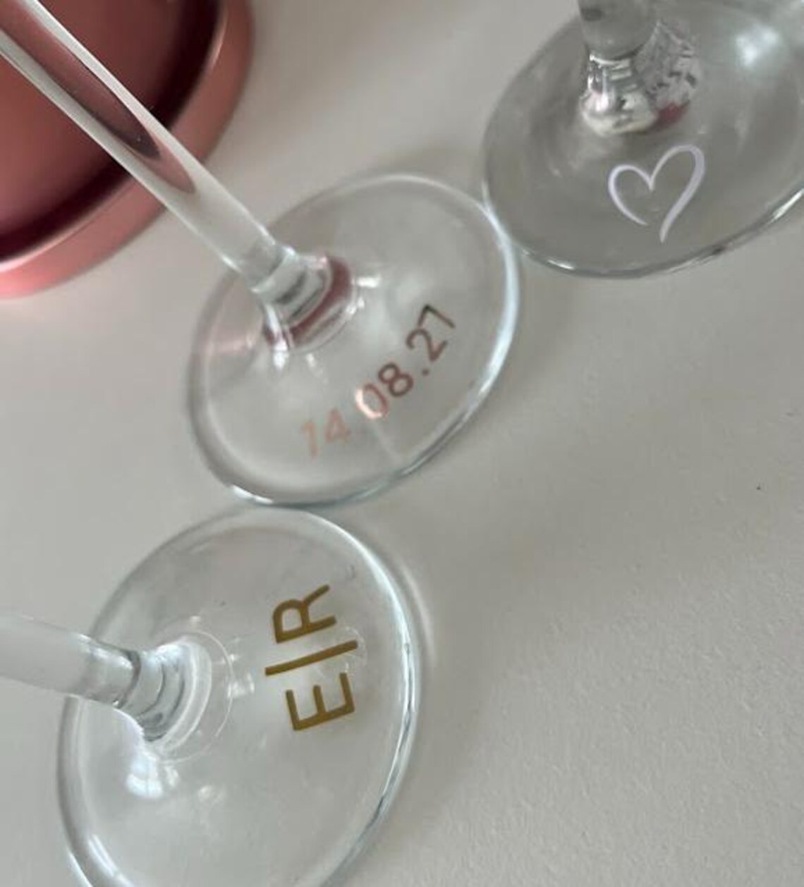 DECAL ONLY Prosecco Glass Champagne Flute, Bride, Bridesmaid, Mother of ...