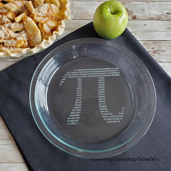 Pi Pie Plate - Etsy