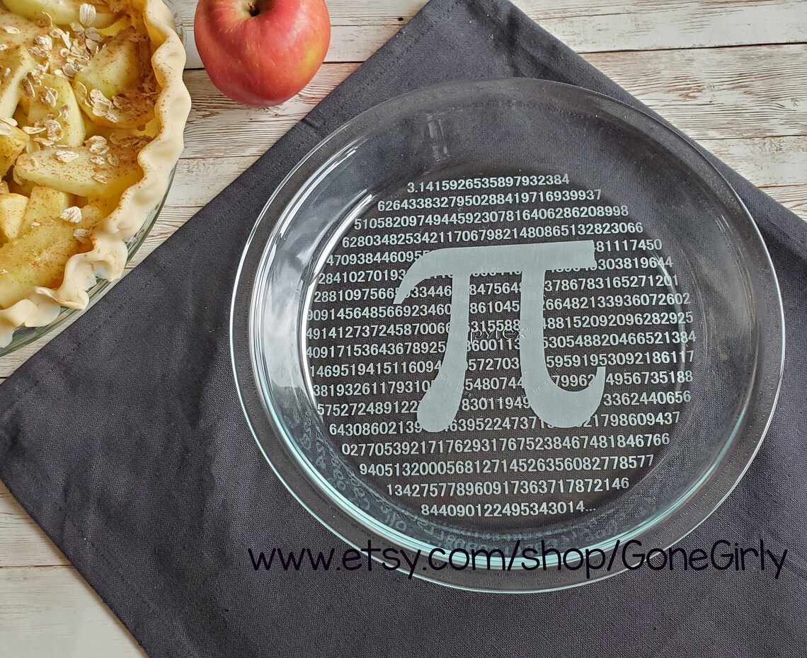 PI Please Pie Plate by Gonegirly - Etsy