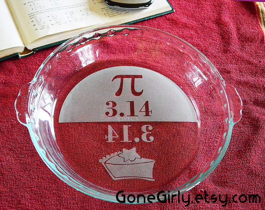 3.14 Pie. Engraved Pi Plate Perfect for a Pi Party - Etsy