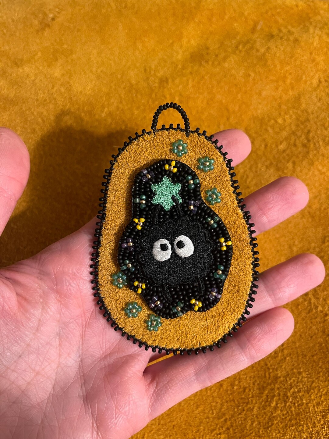 Beaded Studio Ghibli Keychain - Etsy