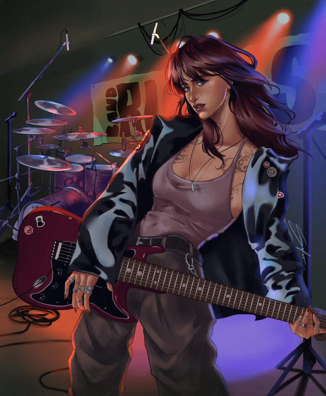 Custom Digital Illustration: Fantasy Portrait Art Commission - Etsy