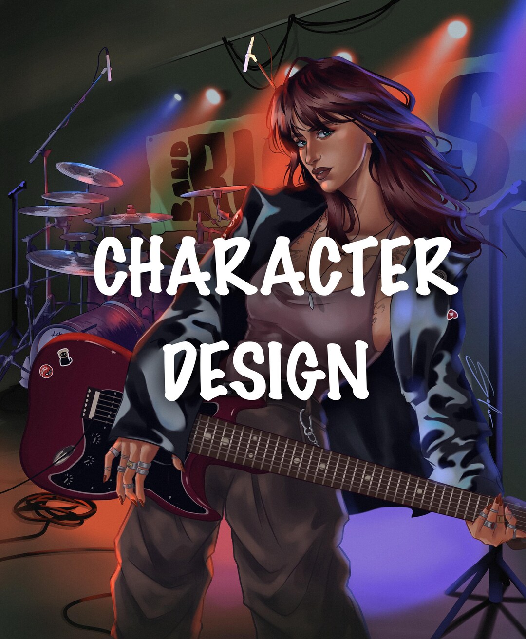 Custom Character Illustration: Fantasy Art Portrait, Personalized OC ...