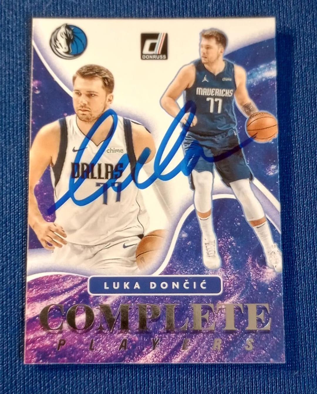 Signed Luka Doncic Autographed 2021 Panini Donruss Complete Insert NBA ...