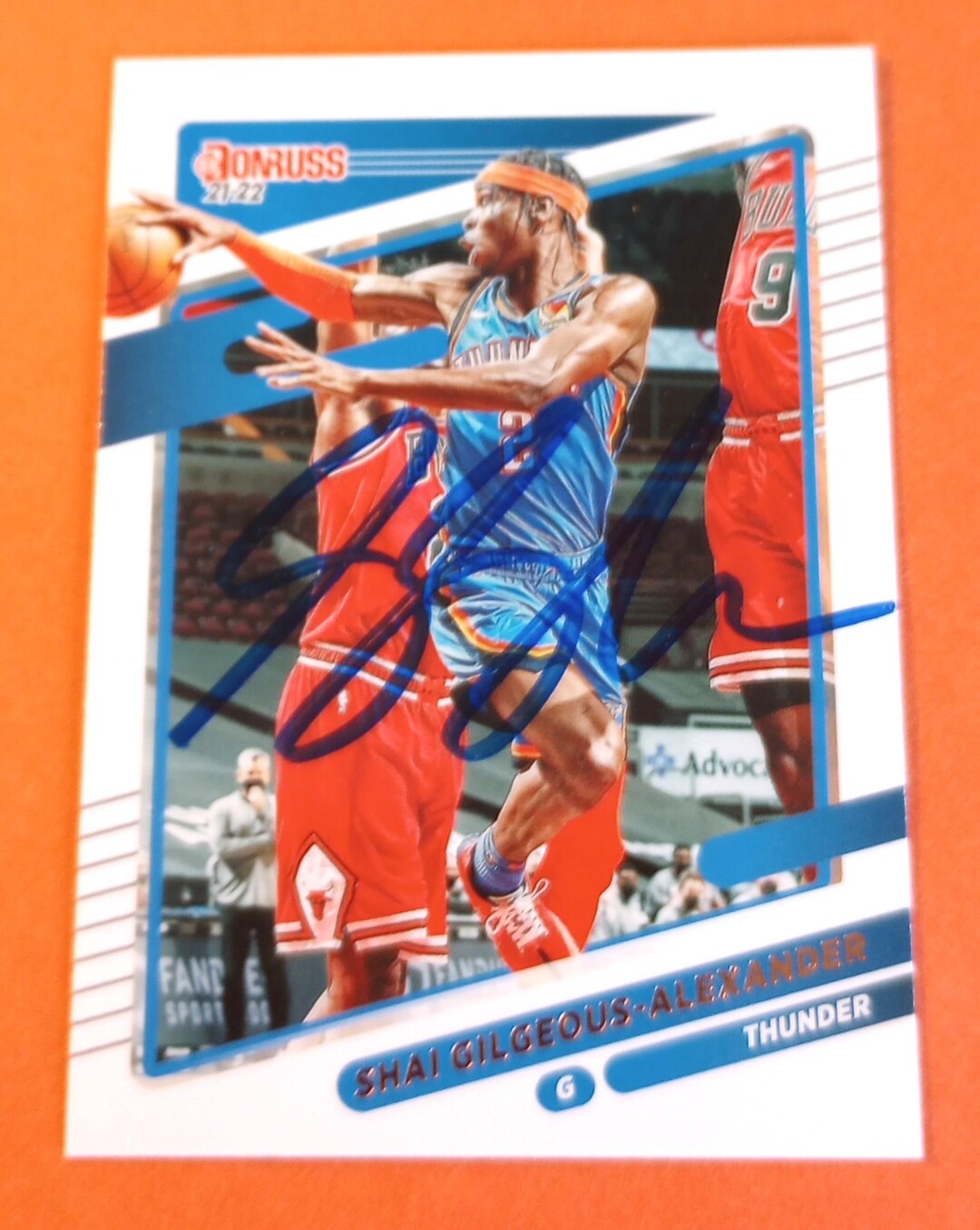 Shai Gilgeous-alexander Signed Autographed 2021 Panini Donruss NBA ...