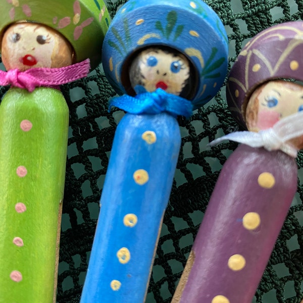Clothespin Dolls - Etsy