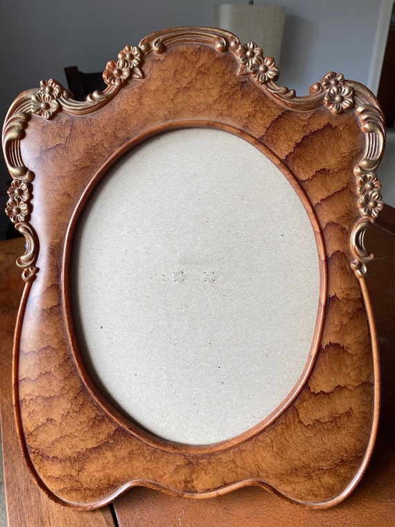 Photography VINTAGE Standing Frame Faux Wood Grain Visual Arts etna.com.pe