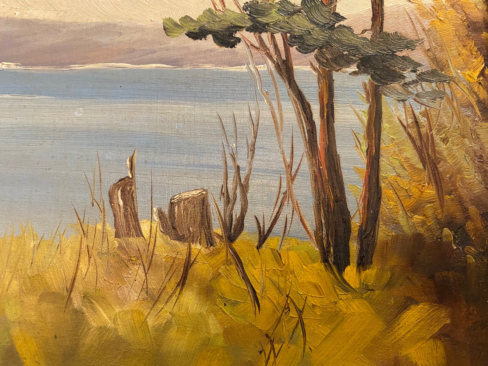 Oil Painting, Antique, Listed Artist D Hunter Canadian Artist ONE OF A ...