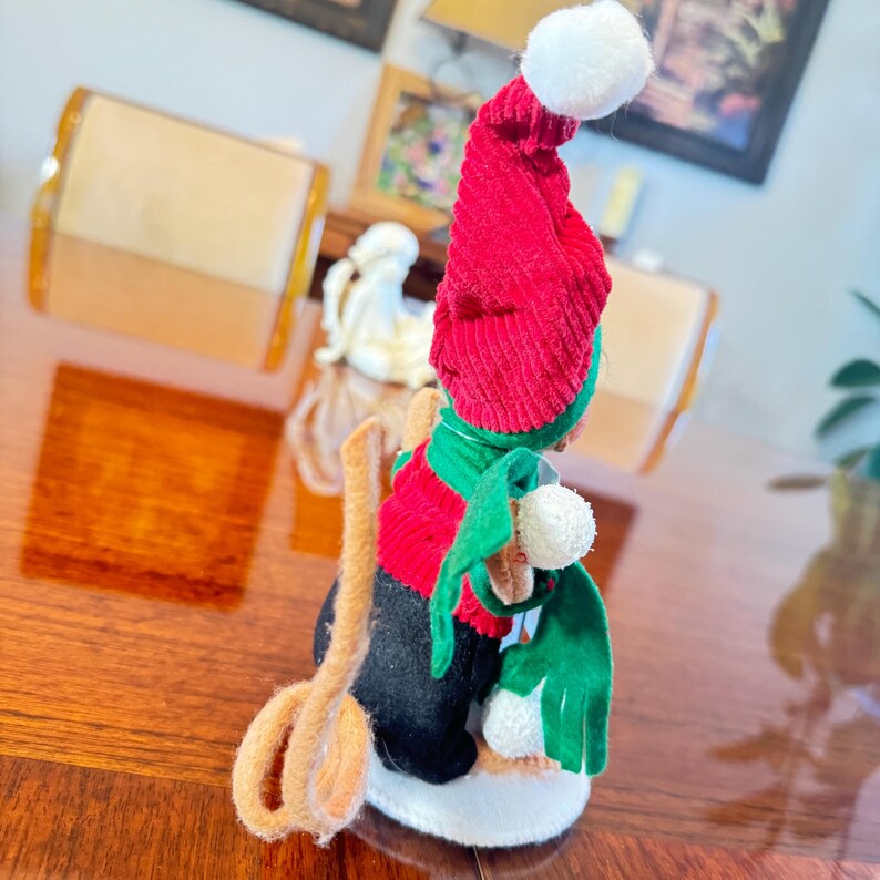 Annalee Mobility Doll 6" Christmas Snow Fun Snowball Fight Mouse ...