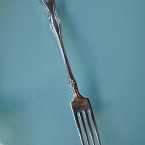 VICTORIAN Williams C1880 Dinner Fork 7 1/4" Long Acorn Leaves Fall ...