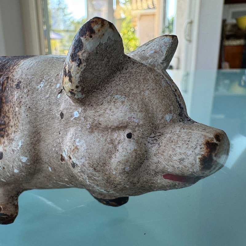Cast Iron Pig - Etsy