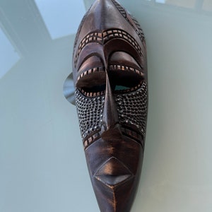 Ghanaian Ewe Tribe Authentic African Mask Handcrafted in Ghana - Etsy